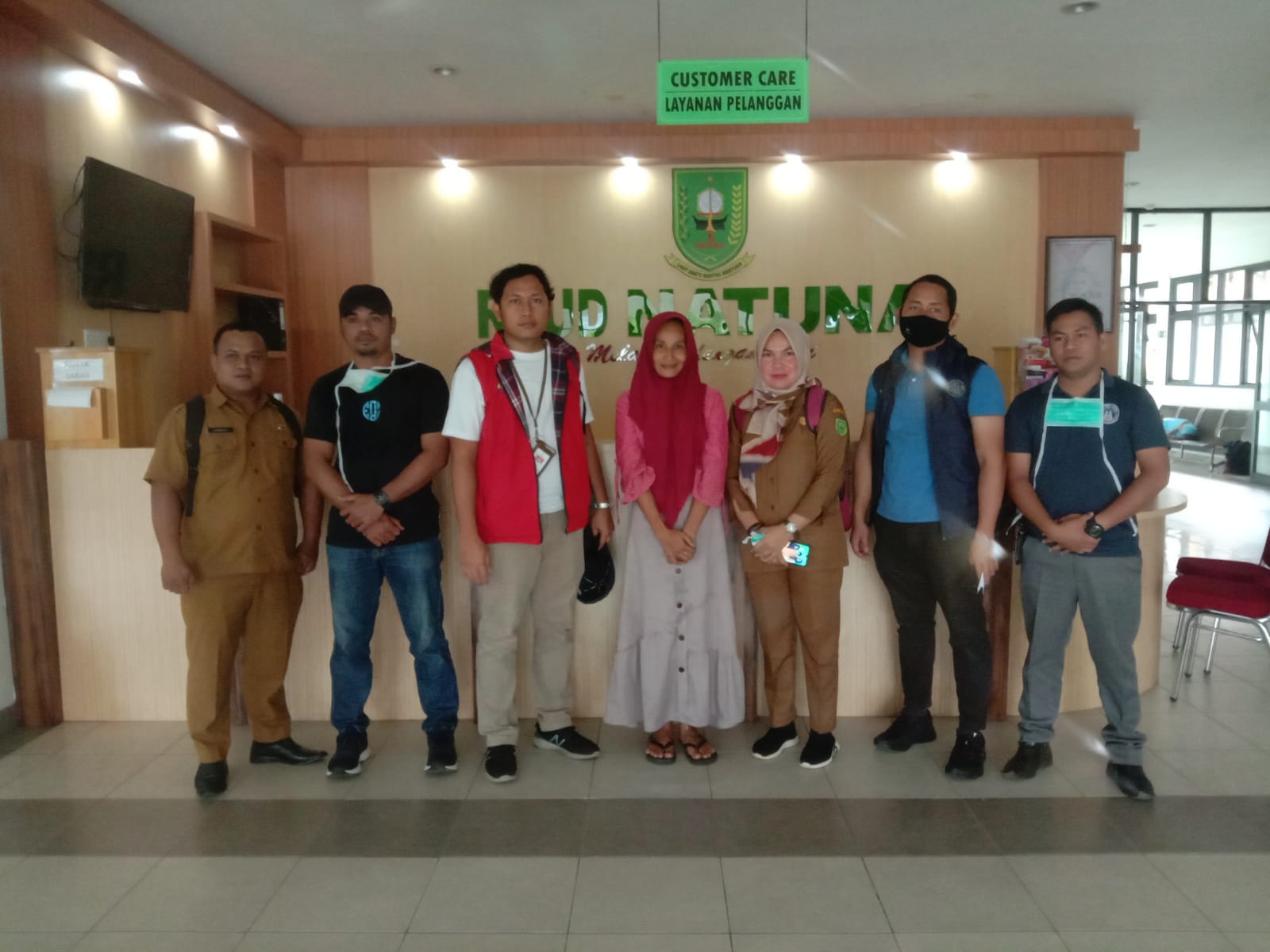 Sambangi Ananda Kayla Di RSUD Natuna Kemensos RI Berikan Bantuan Atensi