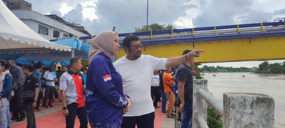 Peserta Festival Pacu Sampan Tradisional Rengat Terlindungi BPJS ...