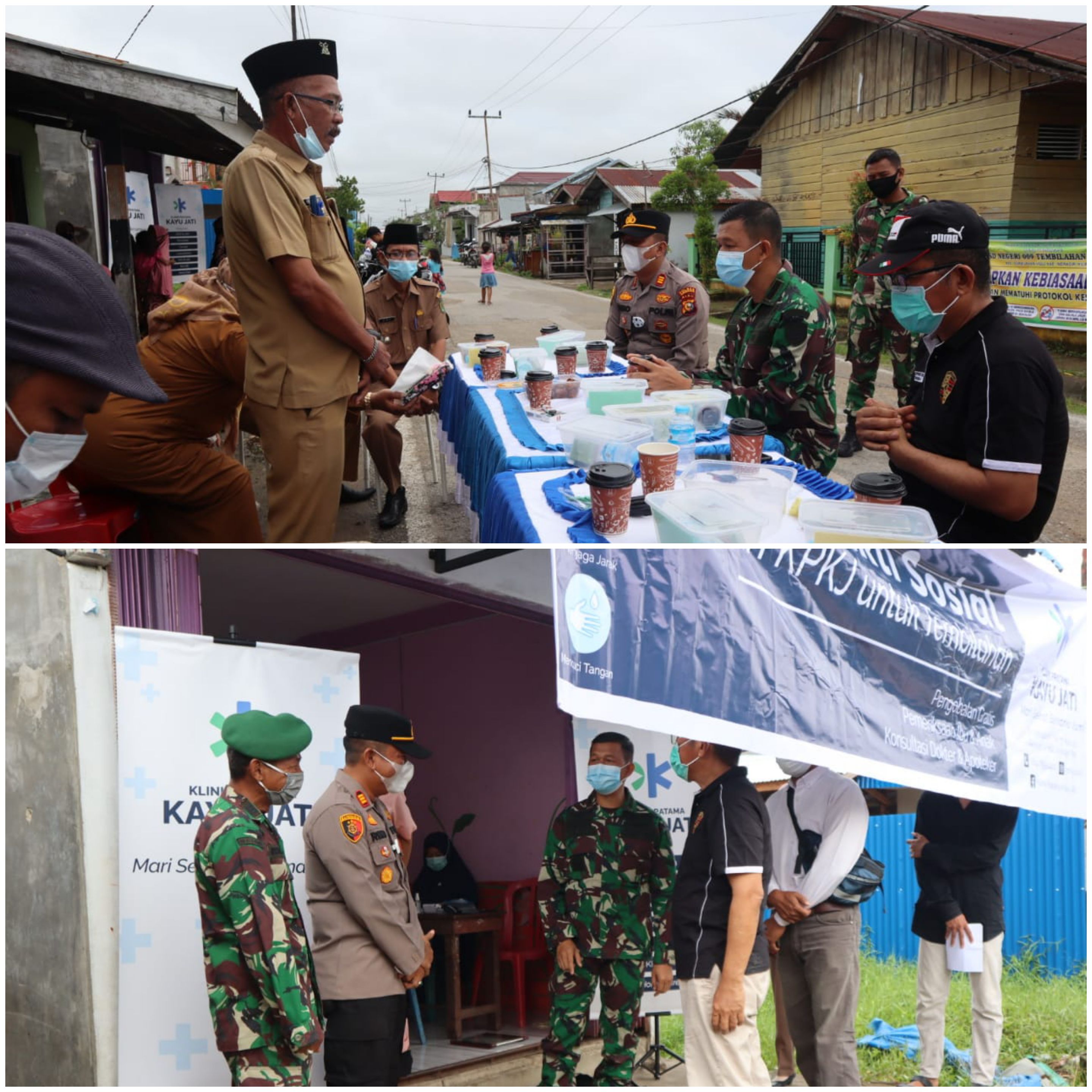 Dandim Inhil Bersama Kapolsek Tembilaha Hulu dan YVB Datang ke ...