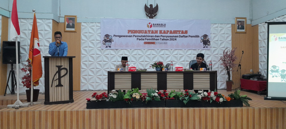 Bawaslu Inhil Selenggarakan Penguatan Kapasitas Pengawasan Pemutakhiran dan Penyusunan Daftar ...