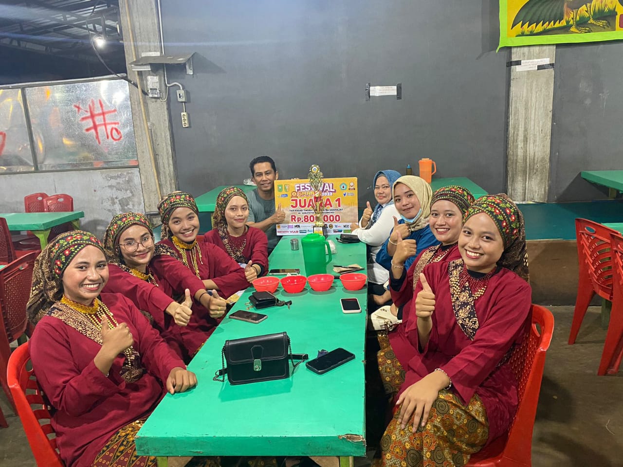 SMAN 1 Sentajo Raya Juara 1 Lomba Tari Kreasi Berkelompok FESMA 2023 Se ...